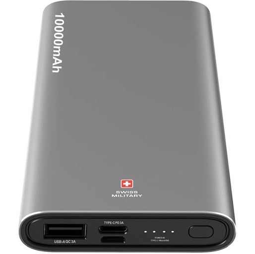 Swiss Military Power Bank 10000mAh - Startech Store