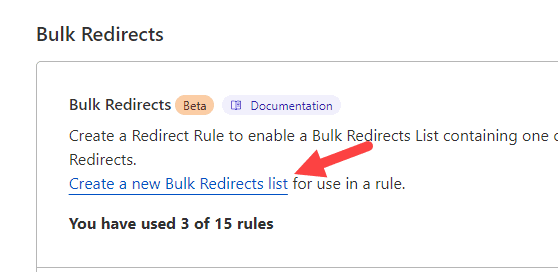 Bulk Redirecting URLs in Cloudflare | SammySEO