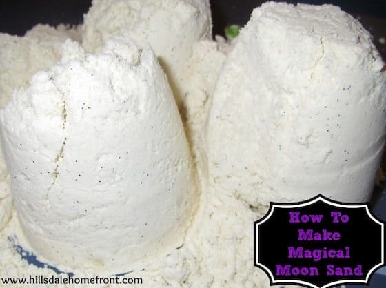 DIY Magic Moon Sand - Saving You Dinero