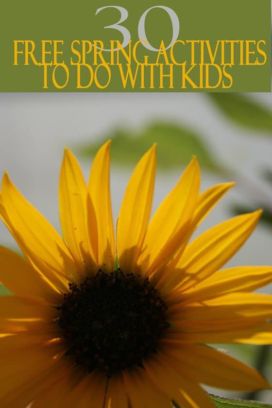 30 Things To Do This Spring With Kids - Saving You Dinero