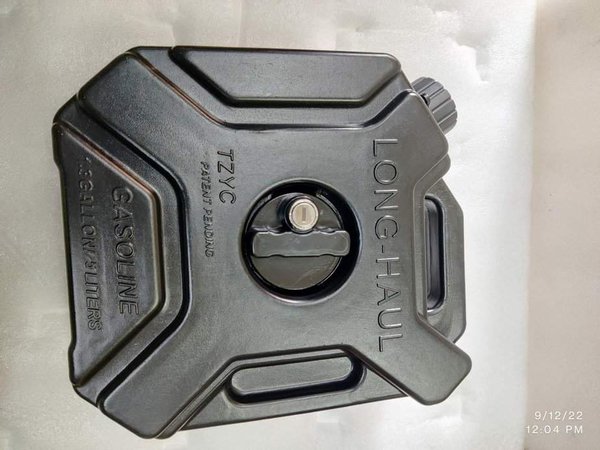 Jerry Can 5ltr - Black with locks - HDTCustoms