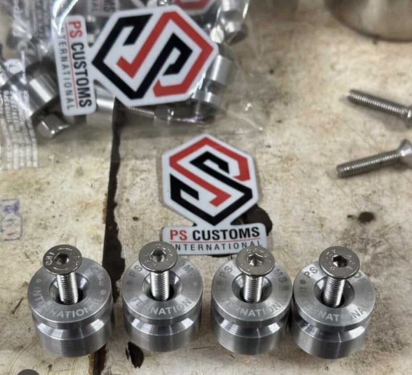 Aluminum knobs for top Boxes (4 Piece) – PS Customs International