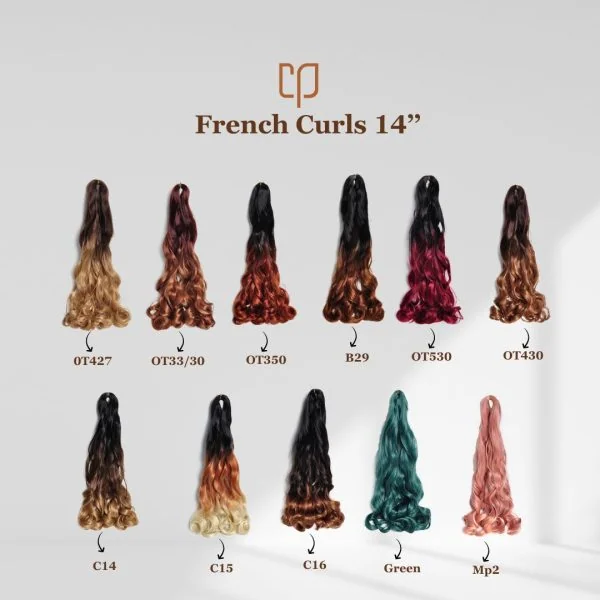 FRENCH CURLS 14" - Pretty Braids Gal