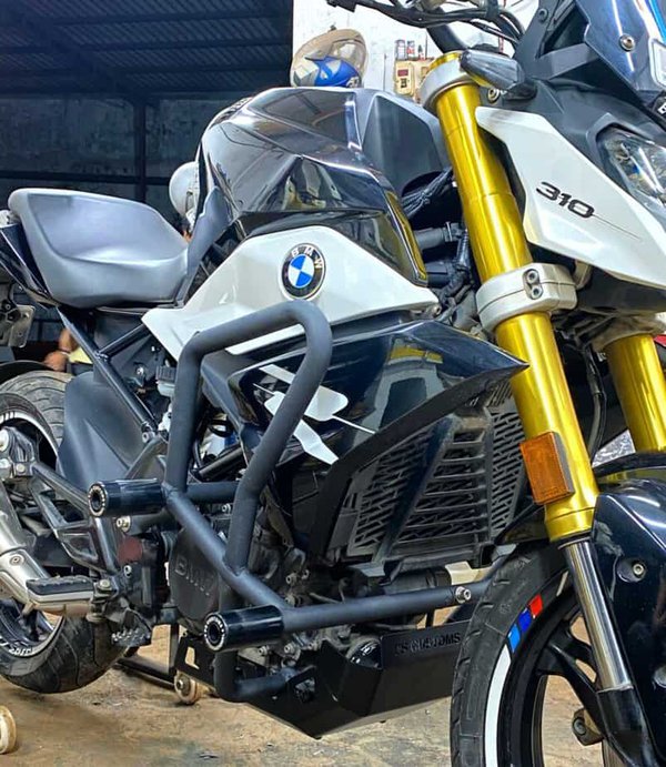 BMW 310 R Crash guard with Sumb Guard (Naked) – PS Customs International