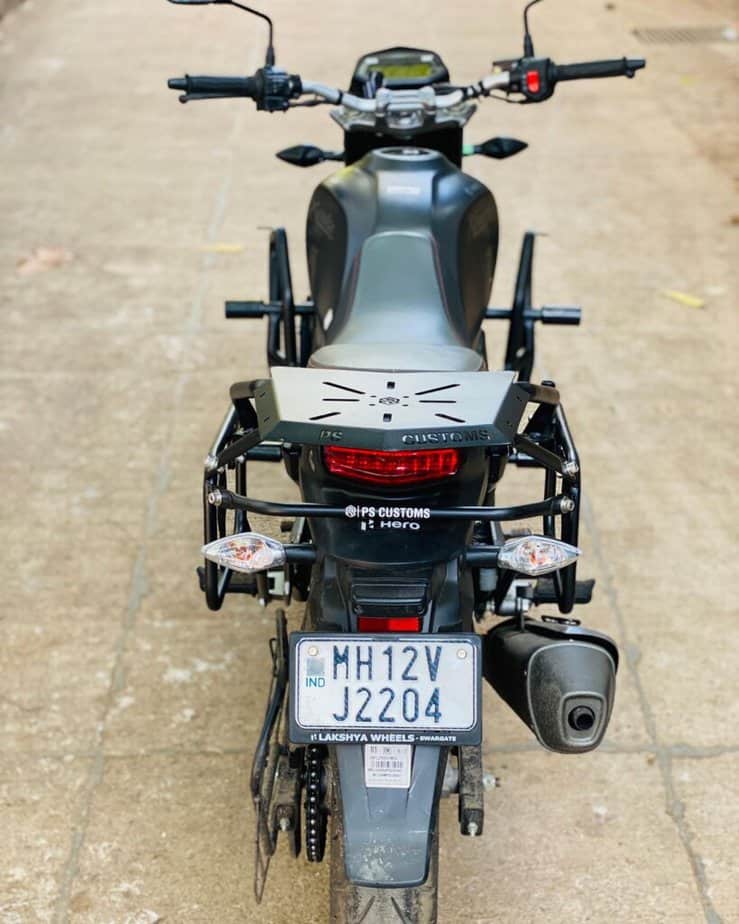 Hero Xpulse 200 T Saddle stay and Top rack – PS Customs International