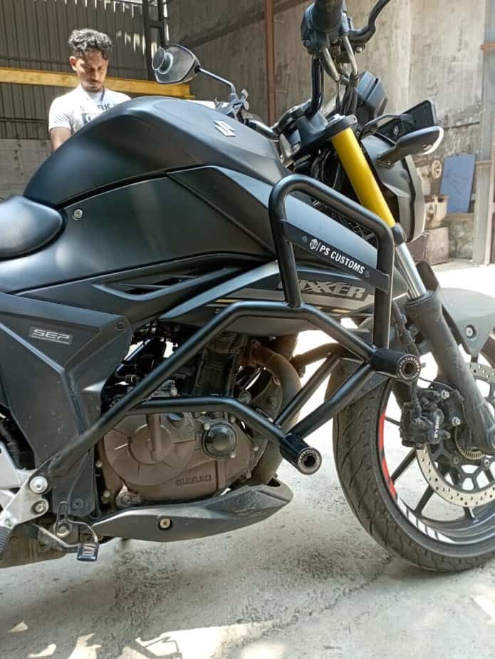 Suzuki Gixxer 250 (Naked) Crash Guard – PS Customs International