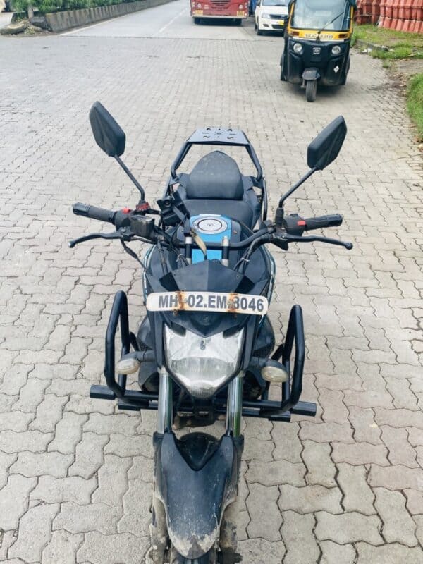 Yamaha FZ v2 saddle stay and Top rack combination – PS Customs ...