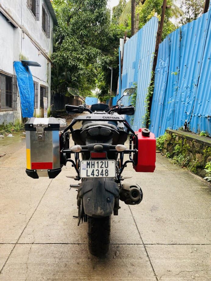 Yamaha FZ 25 – S Saddle Stay and Top Rack Combination – PS Customs ...