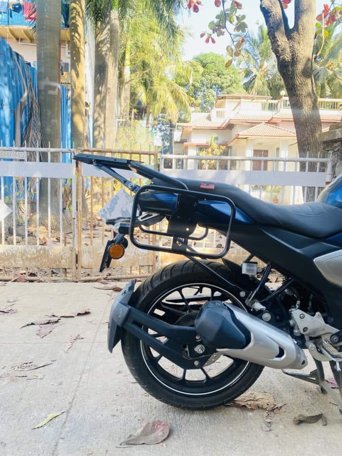 Yamaha FZ V3 / V4 Saddle Stay and Top Rack Combo – PS Customs International