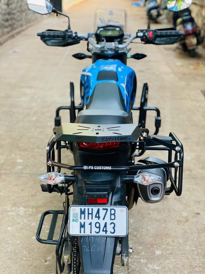 Hero Xpulse 200 Saddle stay and Top rack – PS Customs International