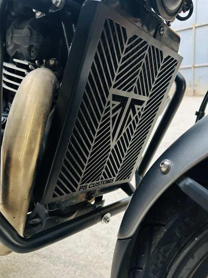 Triumph Speed 400 Radiator Grill – PS Customs International