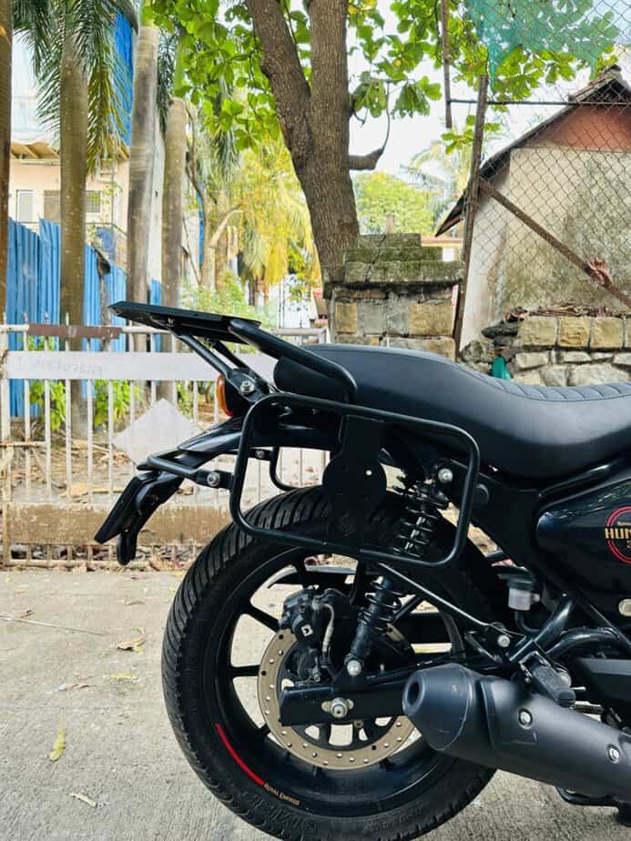 Royal Enfield Hunter 350 Saddle Stay and Top Rack – PS Customs ...