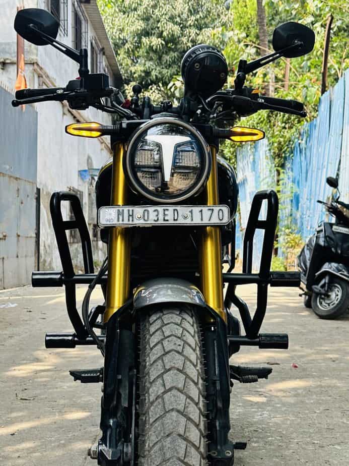 TVS Ronin Crash Guard with Slider – PS Customs International