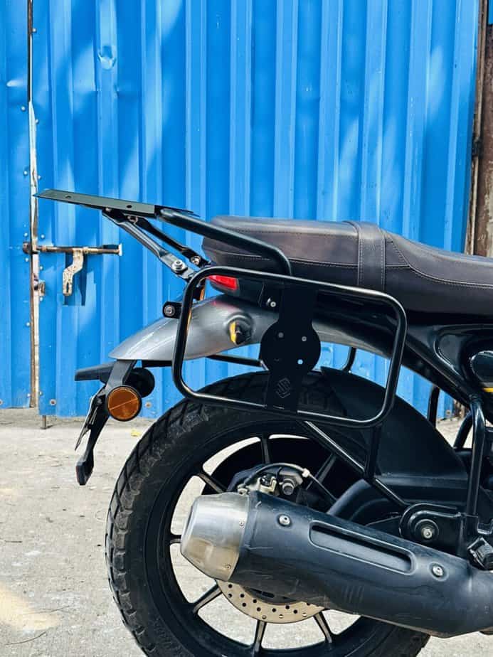 TVS Ronin Saddle Stay with Top Rack – PS Customs International