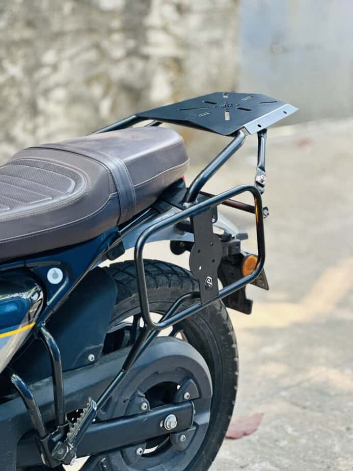 TVS Ronin Saddle Stay with Top Rack – PS Customs International