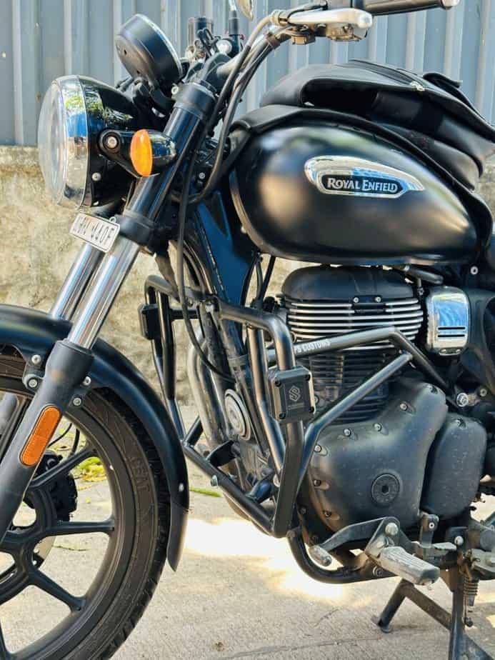 Royal Enfield Meteor 350 & Classic 350 / Reborn Crash Guard with Slider ...