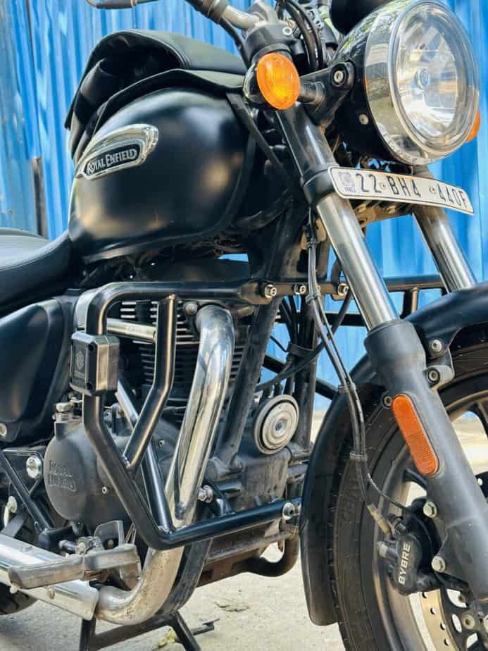 Royal Enfield Meteor 350 & Classic 350 / Reborn Crash Guard with Slider ...