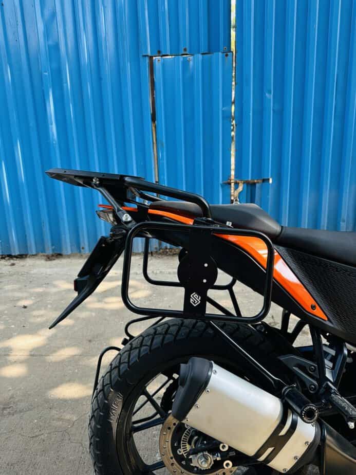 Ktm Adventure 250 – 390 Saddle Stay With Top Rack – PS Customs ...