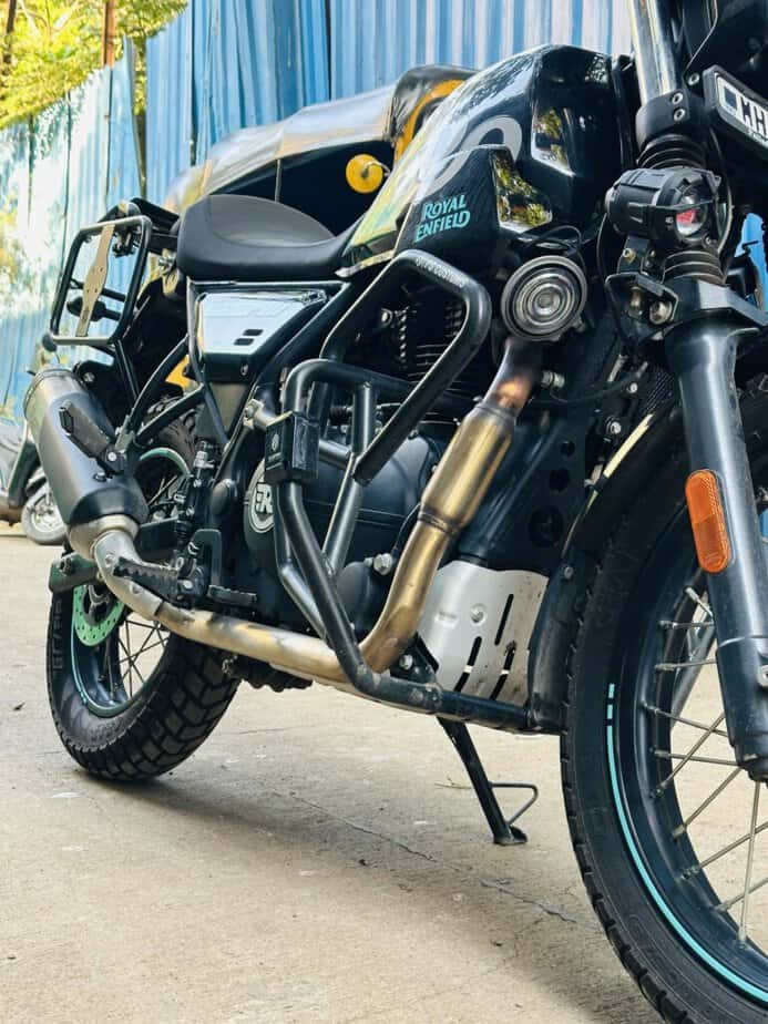 Royal Enfield HIMALAYAN 411 / SCRAM 440 Crash Guard with Sliders – PS ...