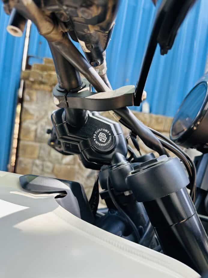 Handlebar Risers for Royal Enfield Himalayan 450 (Improved Ergonomics ...