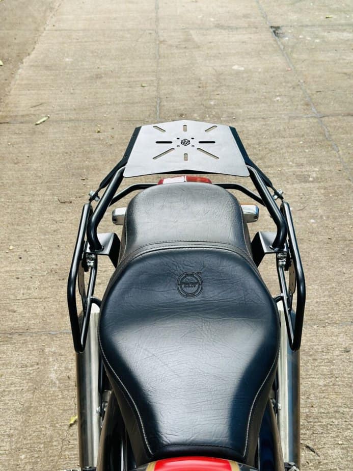 Saddle Stay with Top Rack for Royal Enfield Interceptor 650 (Heavy-Duty ...