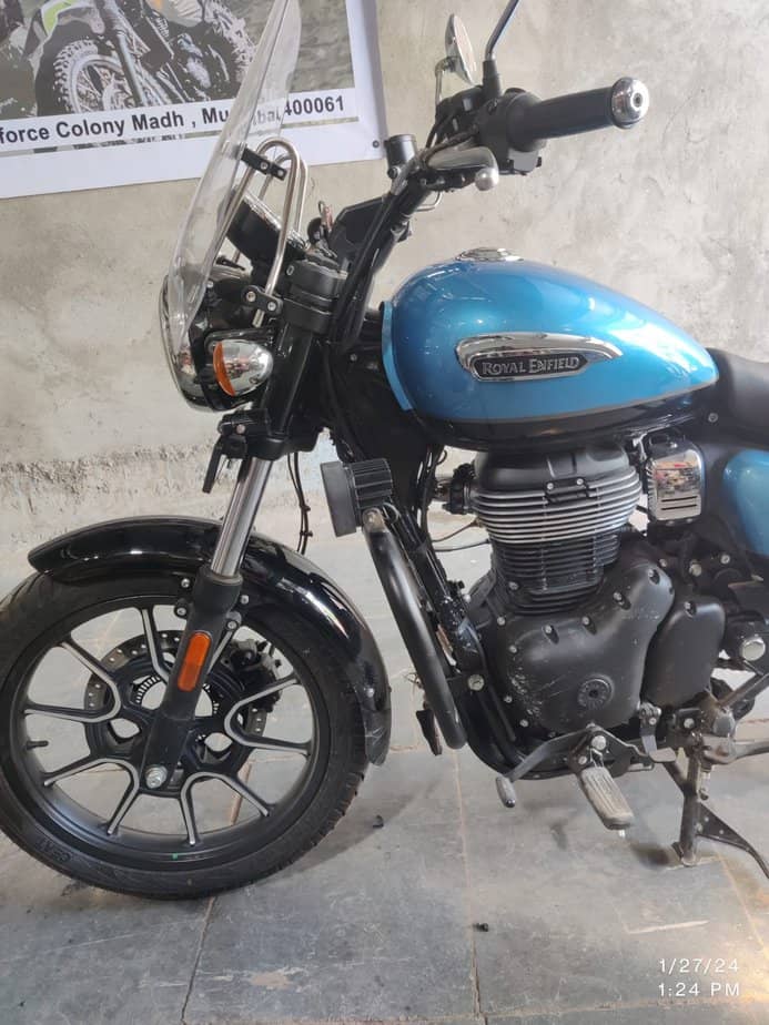 Royal Enfield Meteor 350 Angled Handlebar Risers | Elevate Your Riding ...