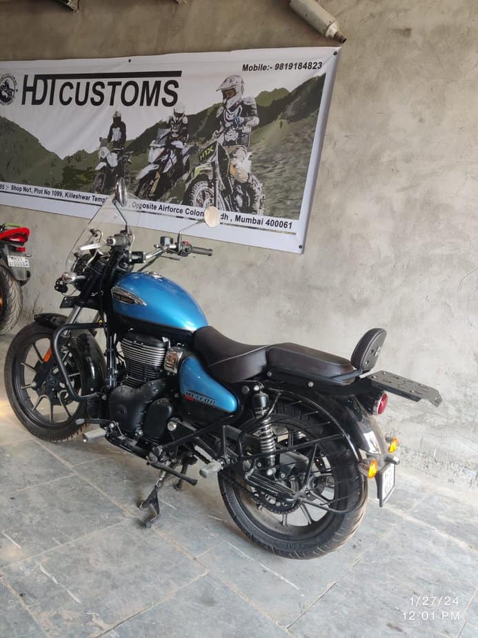 Royal Enfield Meteor 350 Top Rack | Motorcycle Luggage Solution ...