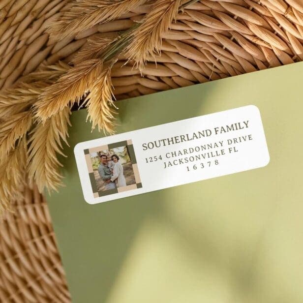 Special Delivery Kraft Paper Parcel Family Address Label - Moodthology ...