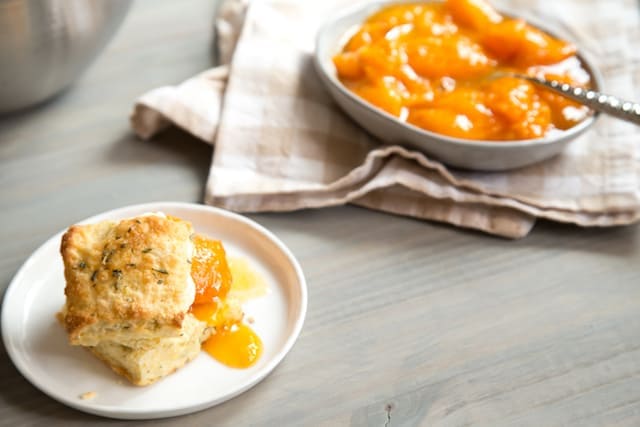 Rosemary Apricot Shortcakes - Good Food Stories