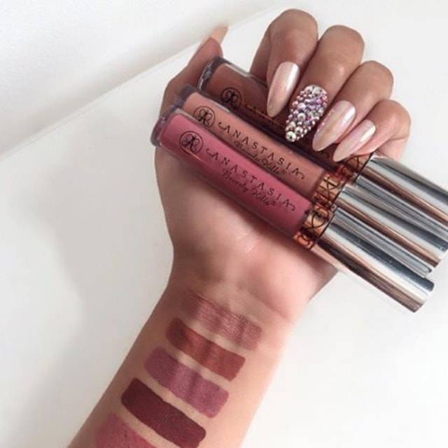 Swatches of the Top 10 Best Long-Lasting Liquid Lipsticks