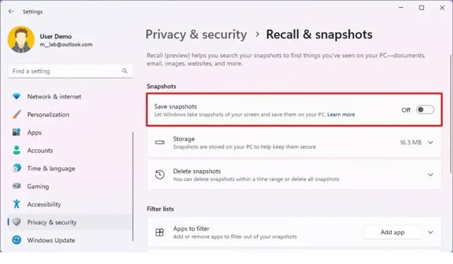 How To Enable or Disable Recall on Windows 11 [2025]