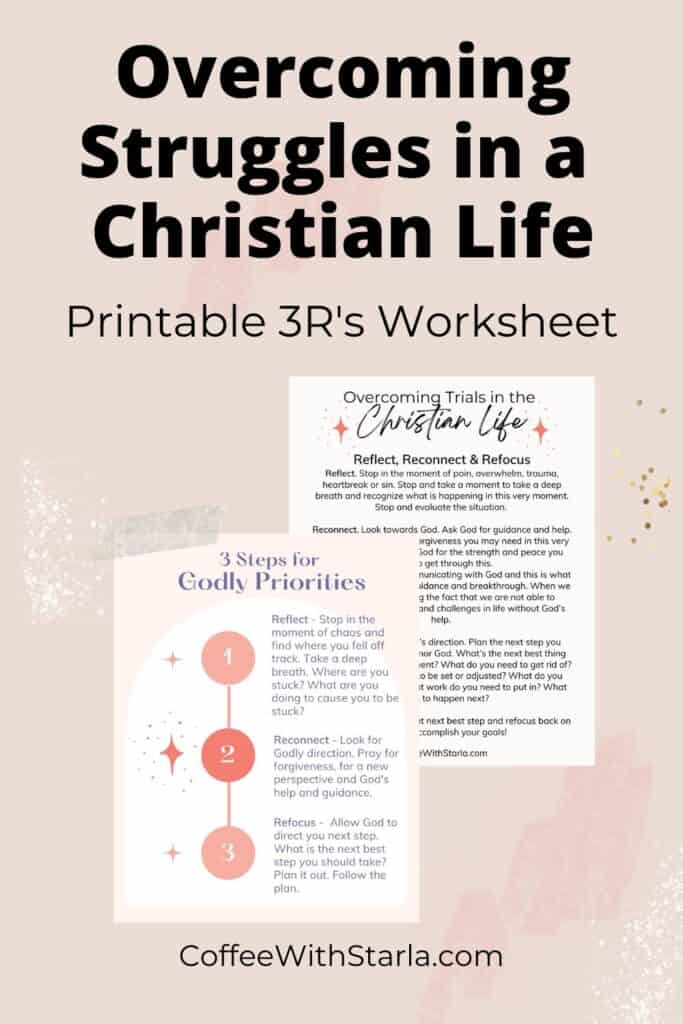 3 Steps To Overcoming Trials In Life - Coffee With Starla