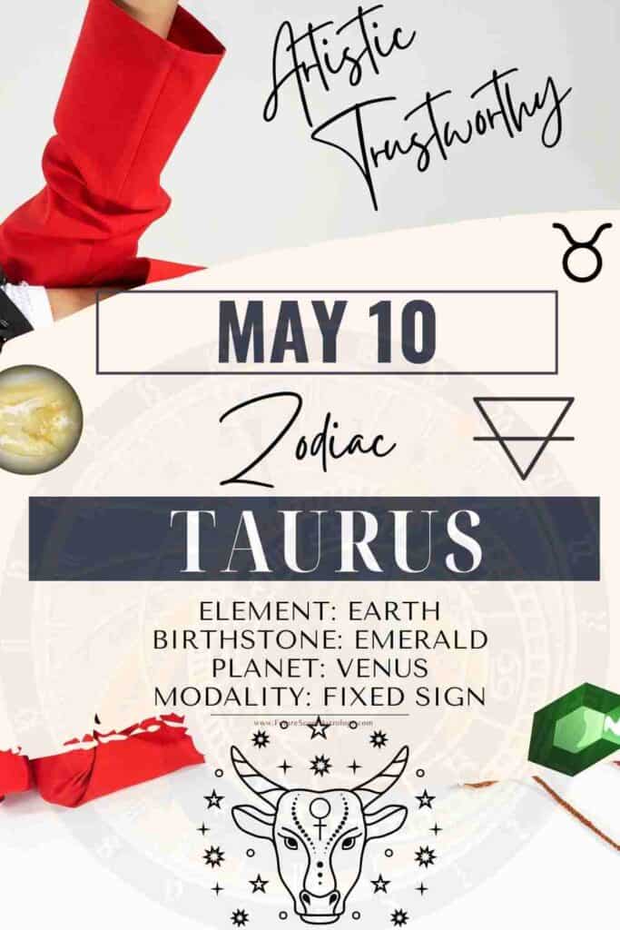 May 10 Zodiac (Taurus) Birthday: Personality, Birthstone, Compatibility ...