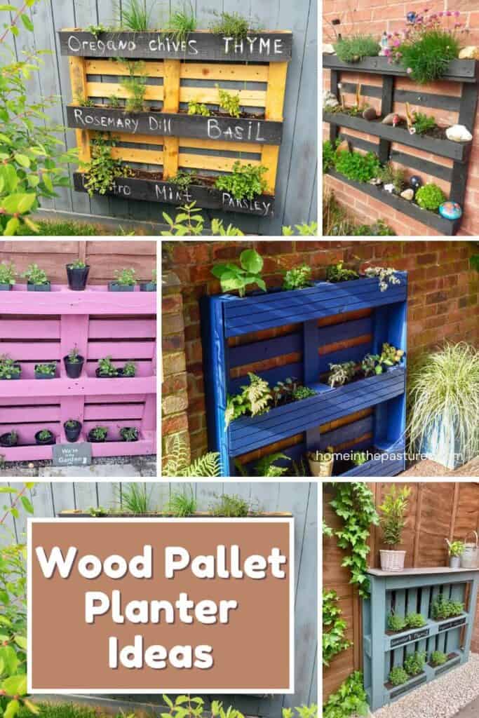 Simple Pallet Planter Ideas
