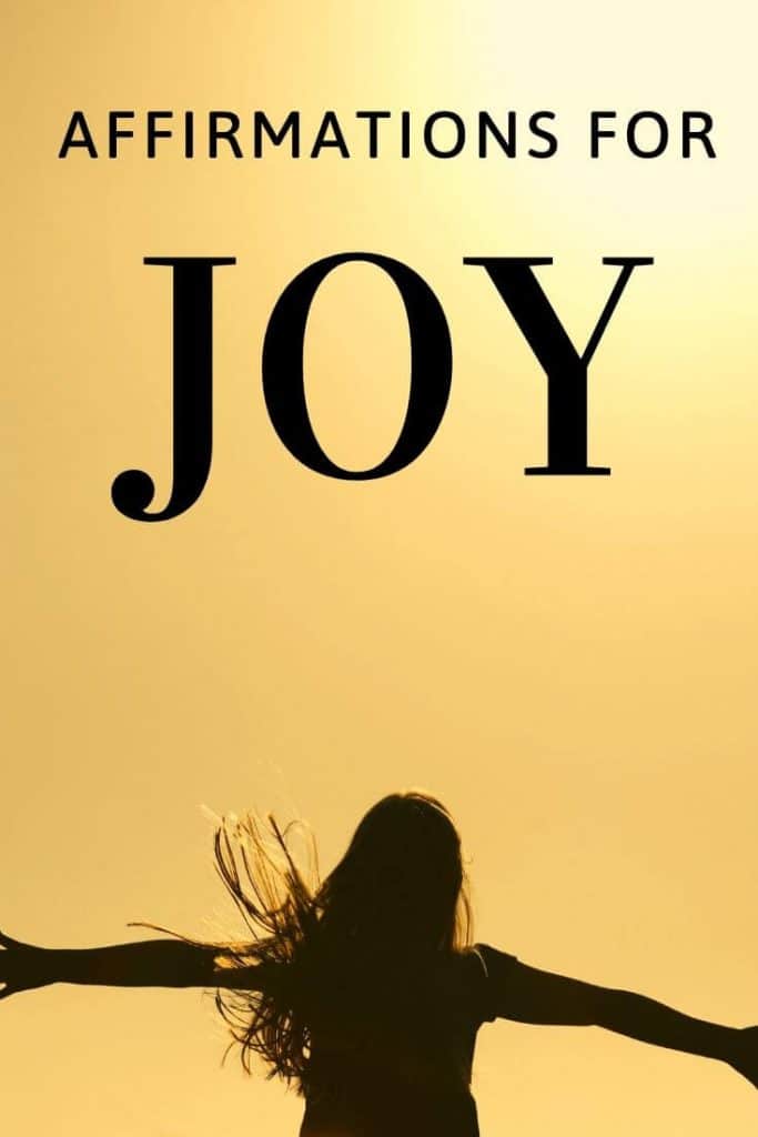 Wonderful Affirmations for Joy