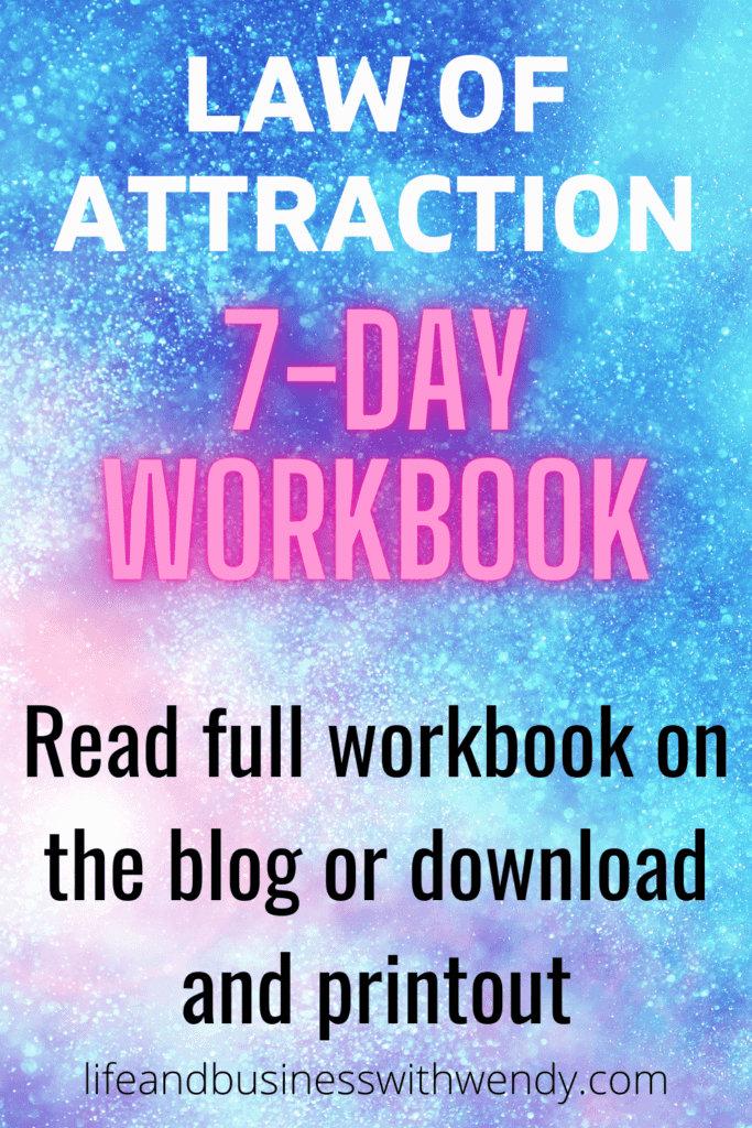7 Day Law Of Attraction Workbook