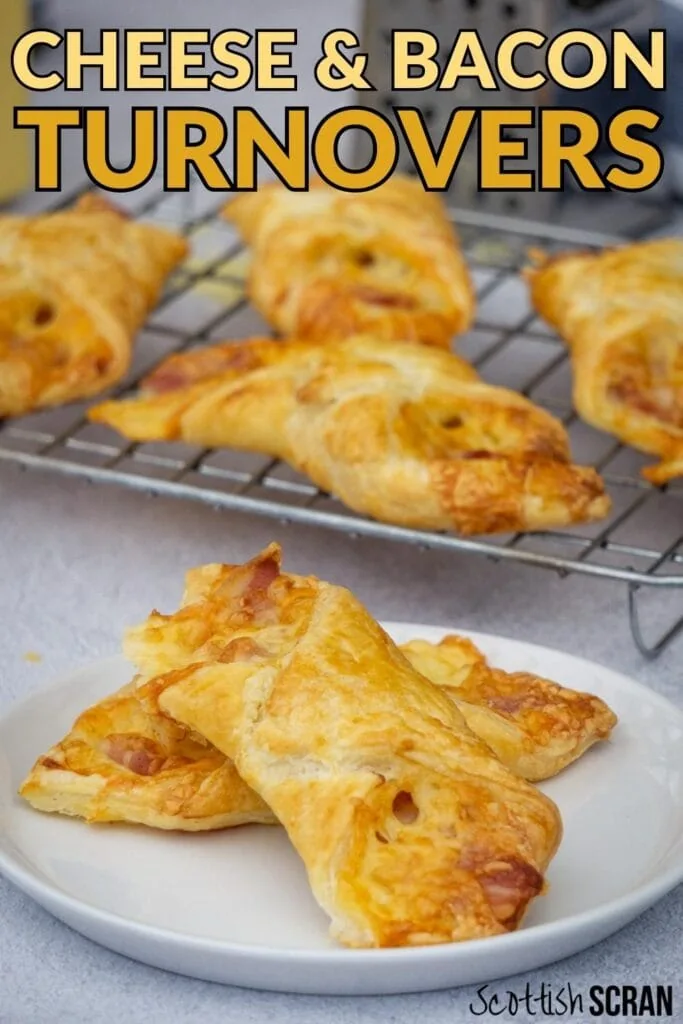 The Easiest Cheese and Bacon Turnovers Recipe - Scottish Scran