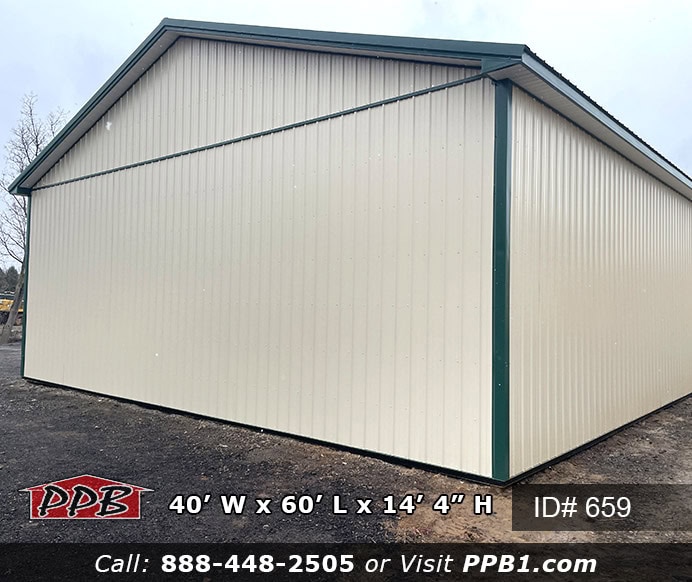659 - Big Three Sided Building - Pioneer Pole Buildings, Inc.