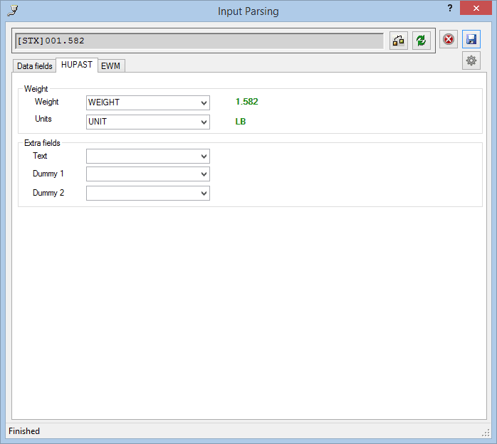 What are the settings for Mettler Toledo PS scales using serial ...