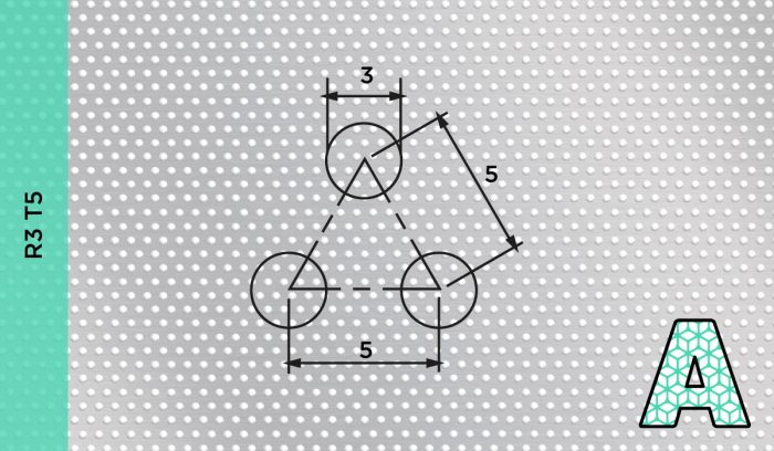 R3 T5 Perforated Sheet| Amron Architectural