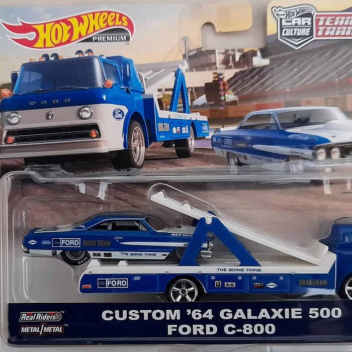 Hot Wheels Team Transport – Custom ’64 Galaxie 500 / Ford C-800 ...