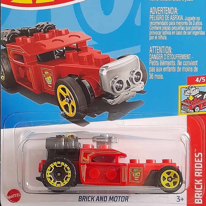 Hot Wheels Brick Rides – Brick and Motor - Universo Hot Wheels