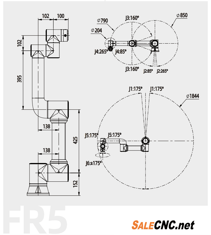 Robot- FAIRINO รุ่น FR5 : salecnc.net