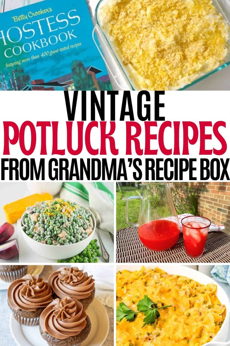 Vintage Potluck Recipes You Need to Make - Retro Housewife Goes Green
