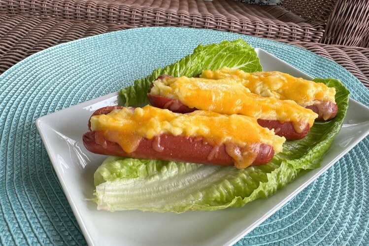 Mashed Potato Stuffed Hot Dogs (1940s Recipe) - Retro Housewife Goes Green