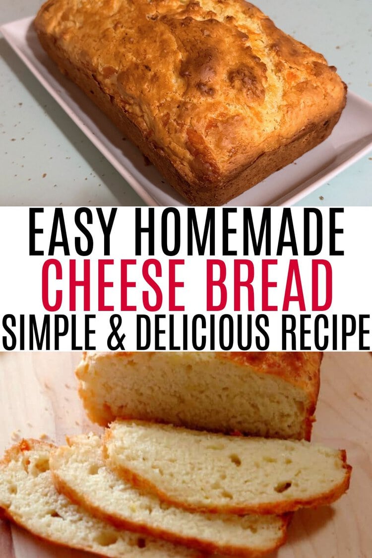 Easy Homemade Cheese Bread Recipe - Retro Housewife Goes Green