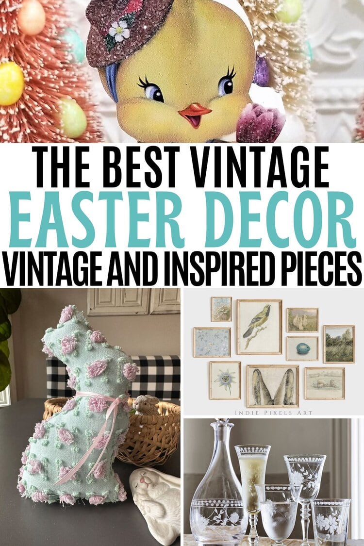 Vintage Easter Decorations - Retro Housewife Goes Green