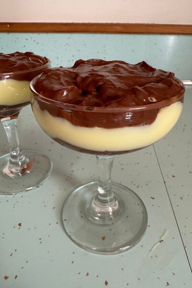 Easy Chocolate Coffee Pudding (1960s Recipe) - Retro Housewife Goes Green
