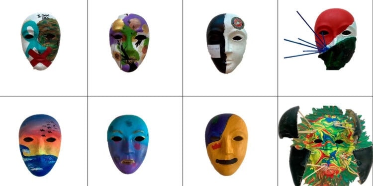 The impact of art therapy: Emotional shifts seen in masks made by ...