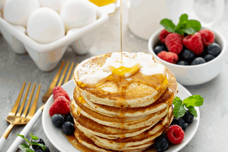 how to cook pancakes without butter
